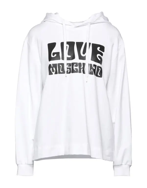 Moschino Fleece Sweatshirt - White