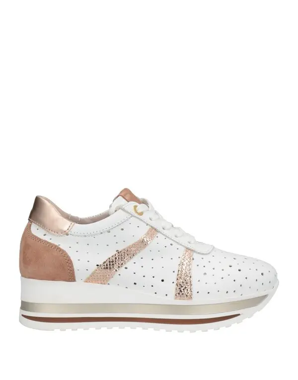 STELE Low-top Leather Sneakers - White