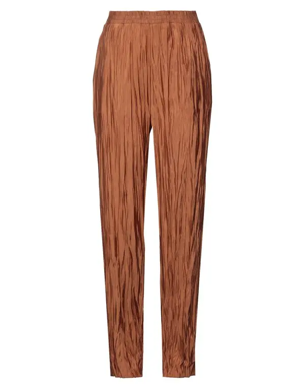 ROBERTO COLLINA Tapered Relaxed Fit Pants - Brown