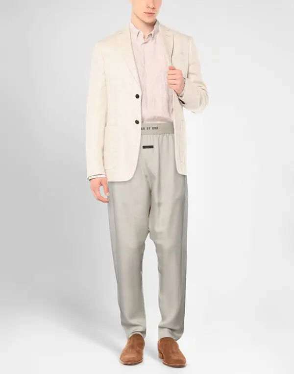 Fear Of God Viscose & Silk Blend Tapered Leg Pants