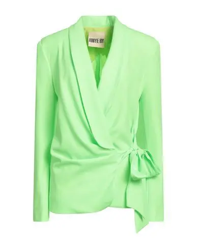 ANIYE BY Single-breasted Blazer With Sash - Green