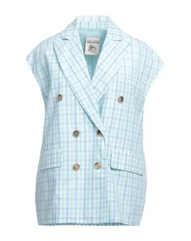 SEMICOUTURE Checked Double-breasted Blazer