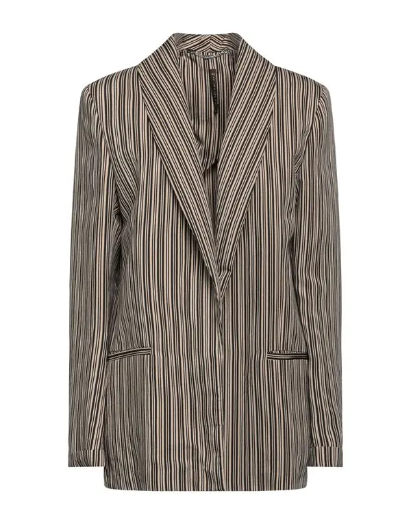 MANILA GRACE Striped Blazer