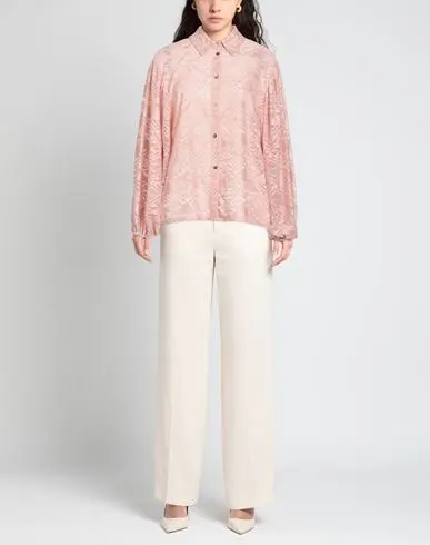 HAVEONE Lace Shirt - Pink