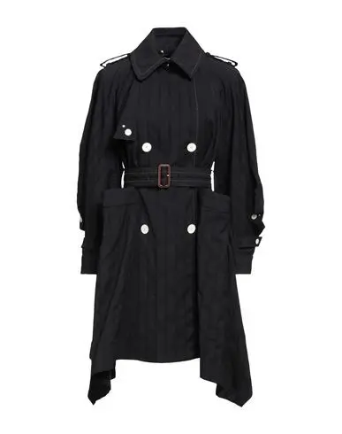 High Overcoat & Trench Coat - Blue