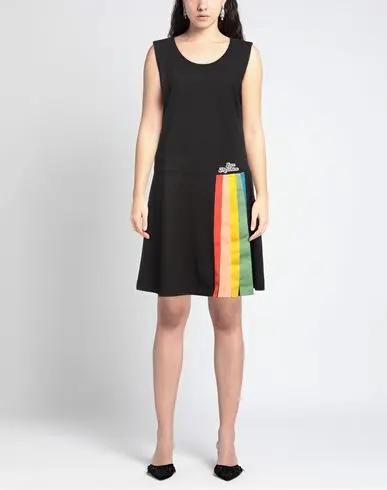 Moschino Striped T-shirt Midi Dress - Black