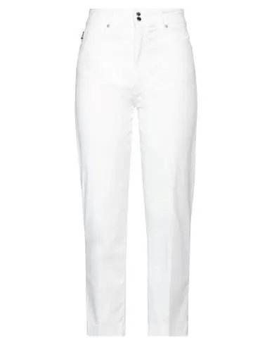 Moschino Straight Leg Trousers - White