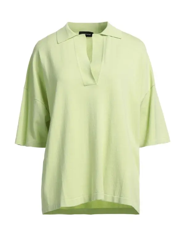 ROBERTO COLLINA Classic Collar Knit Top