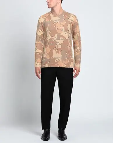 DANIELE ALESSANDRINI Camouflage Sweater - Beige