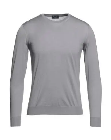DRUMOHR Knit Silk Sweater - Grey