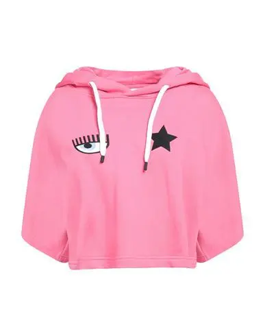 CHIARA FERRAGNI Cotton French Terry Sweatshirt - Pink
