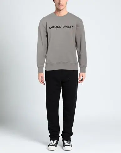A-COLD-WALL* French Terry Sweatshirt With Logo - Grey