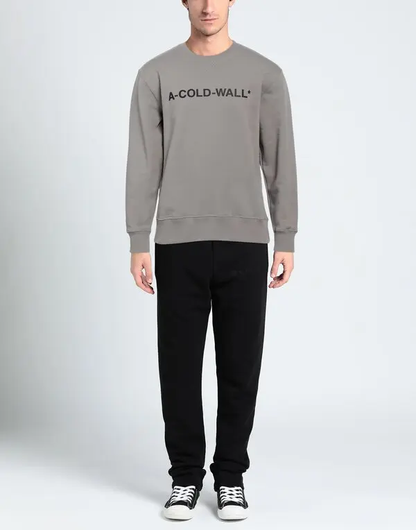 A-COLD-WALL* French Terry Sweatshirt With Logo - Grey