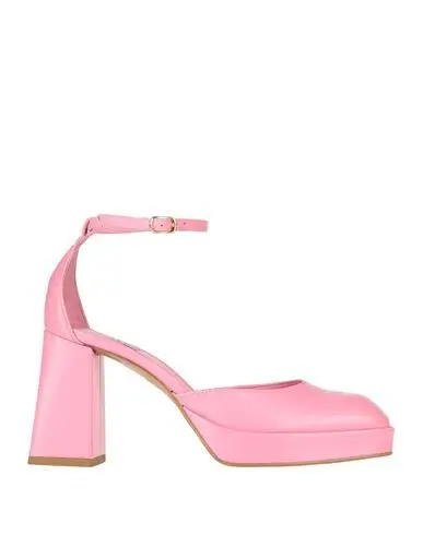 ISLO ISABELLA LORUSSO Leather Pumps With Ankle Strap - Pink