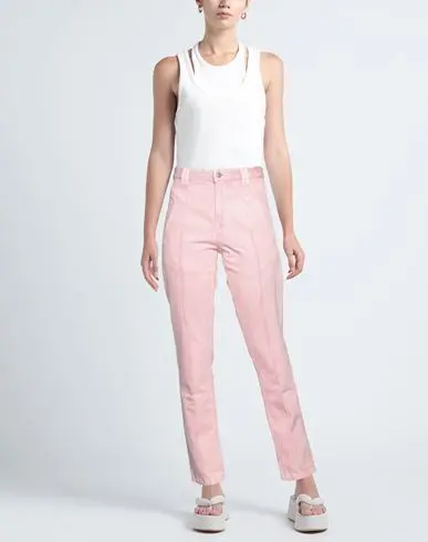 MARANT ETOILE Straight-leg Cotton Jeans - Pink