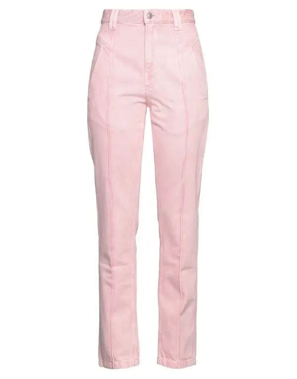 MARANT ETOILE Straight-leg Cotton Jeans - Pink