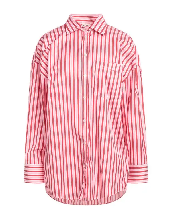 P.a.r.o.s.h Striped Woven Shirt - Pink