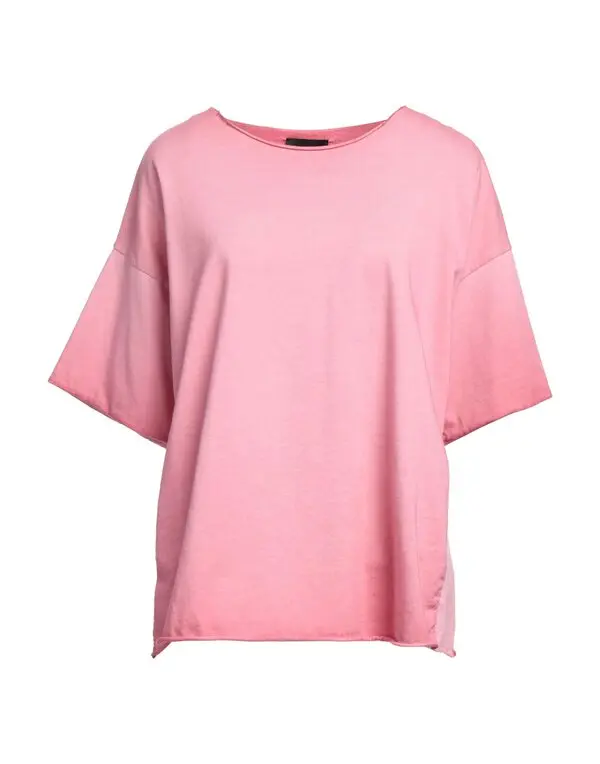 ROBERTO COLLINA Cotton Jersey T-shirt - Pink