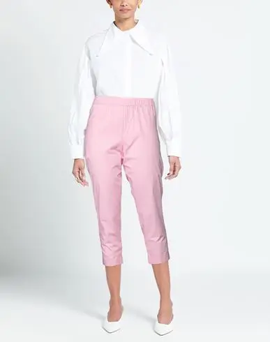 SEMICOUTURE Cotton Poplin Tapered Pants