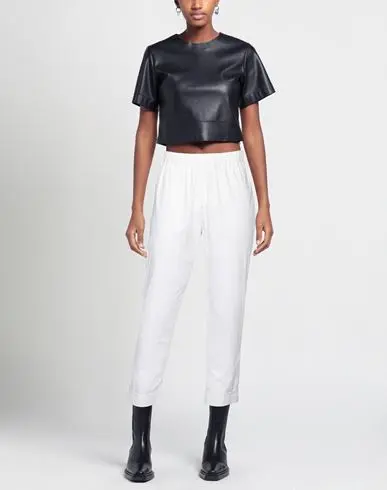 SEMICOUTURE Cotton Poplin Tapered Pants