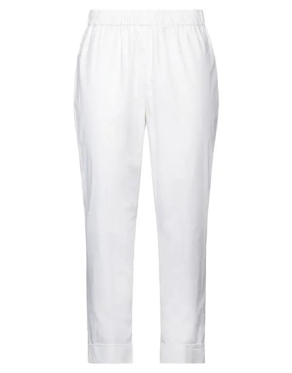 SEMICOUTURE Cotton Poplin Tapered Pants
