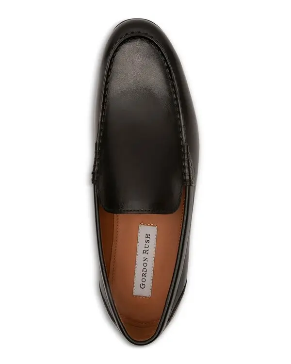 Gordon Rush Ashton Venetian Loafers - Black