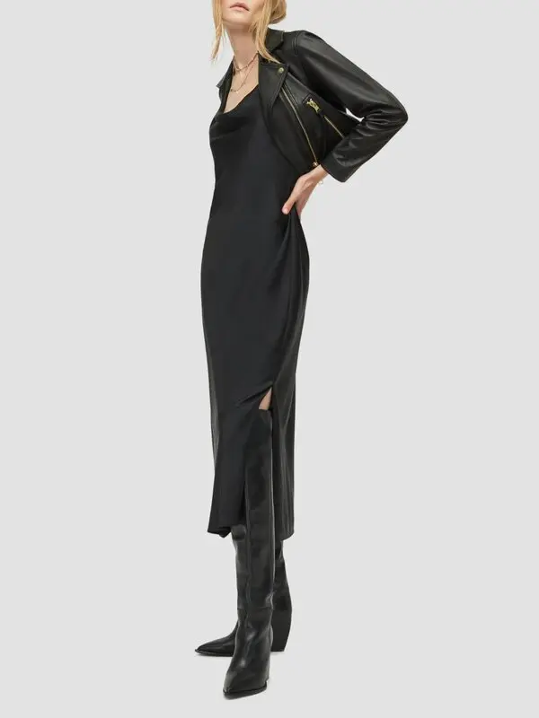 ALLSAINTS Hadley Satin Slipdress