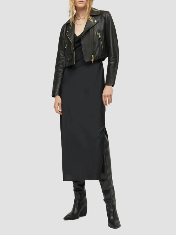ALLSAINTS Hadley Satin Slipdress