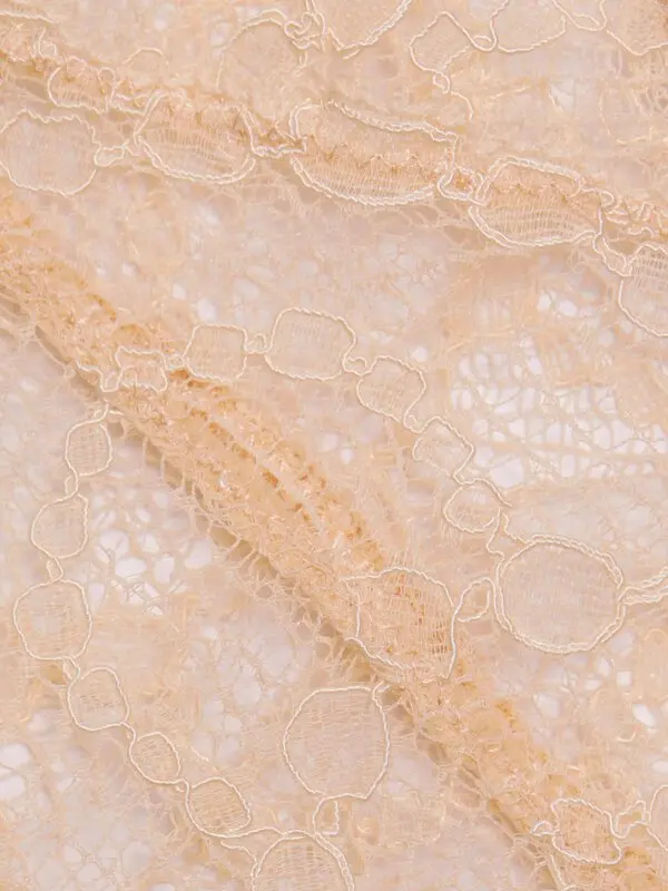 Kiki De Montparnasse Mon Cheri Sheer Lace Briefs - Blush
