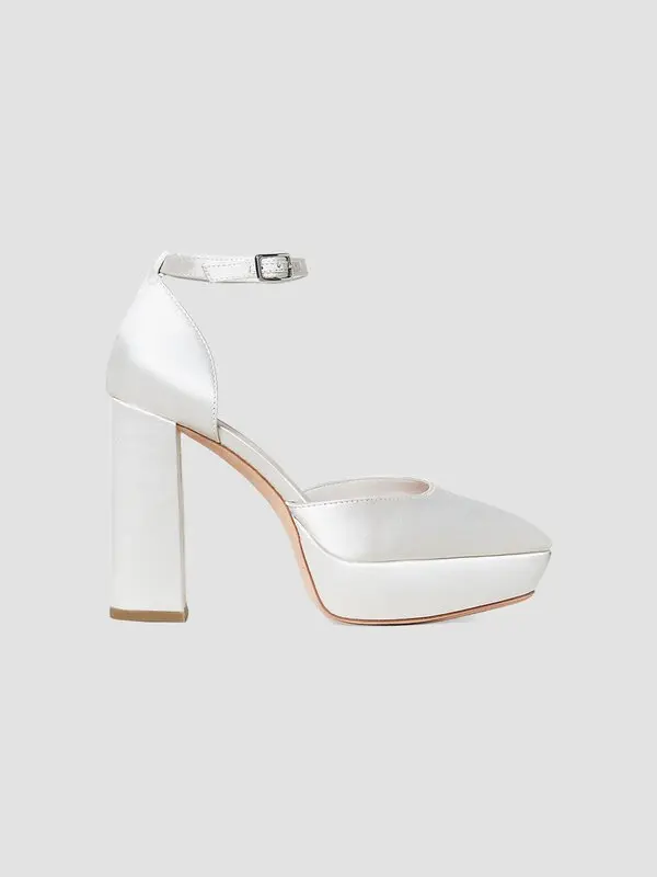LOEFFLER RANDALL Selina Ankle-strap Platform Pumps