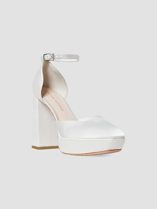 LOEFFLER RANDALL Selina Ankle-strap Platform Pumps