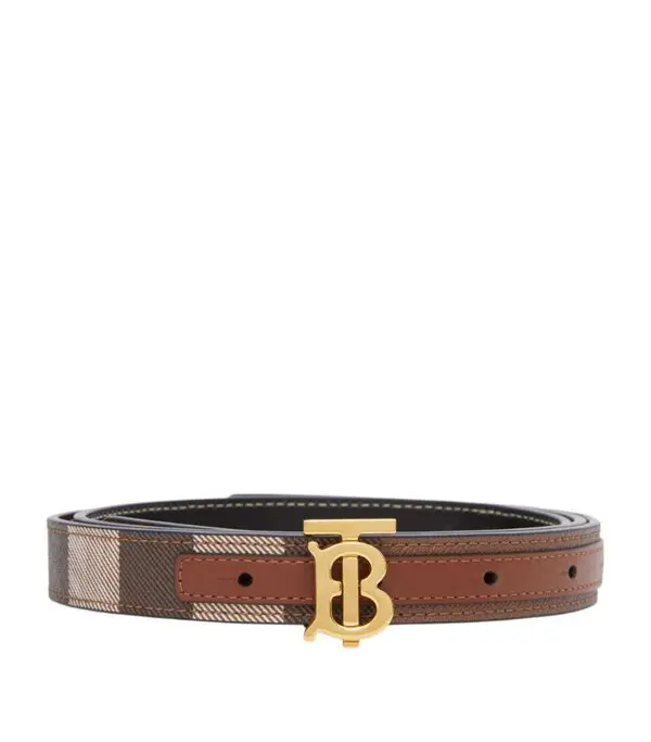 Burberry Reversible Tb Monogram Belt