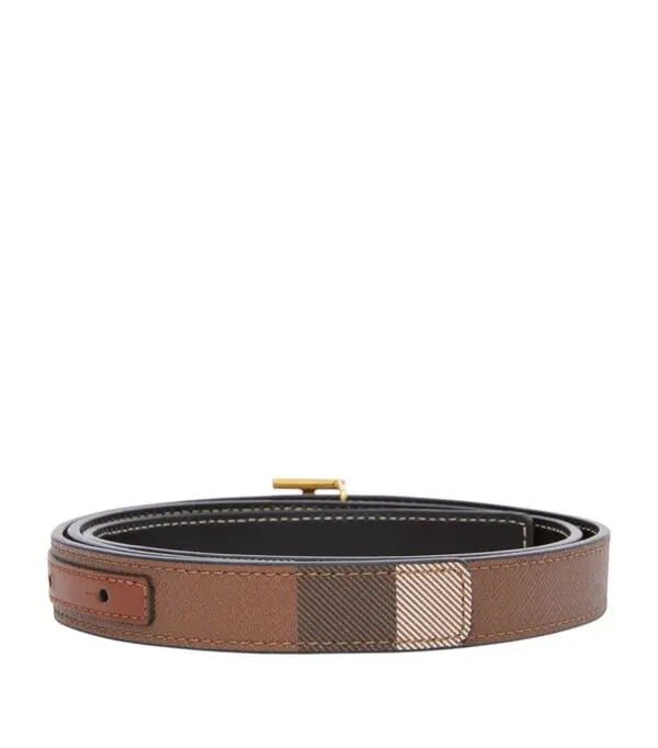 Burberry Reversible Tb Monogram Belt