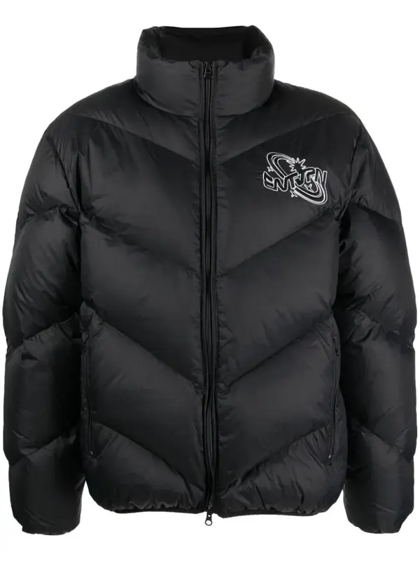 ENTERPRISE JAPAN Black Puffer Jacket