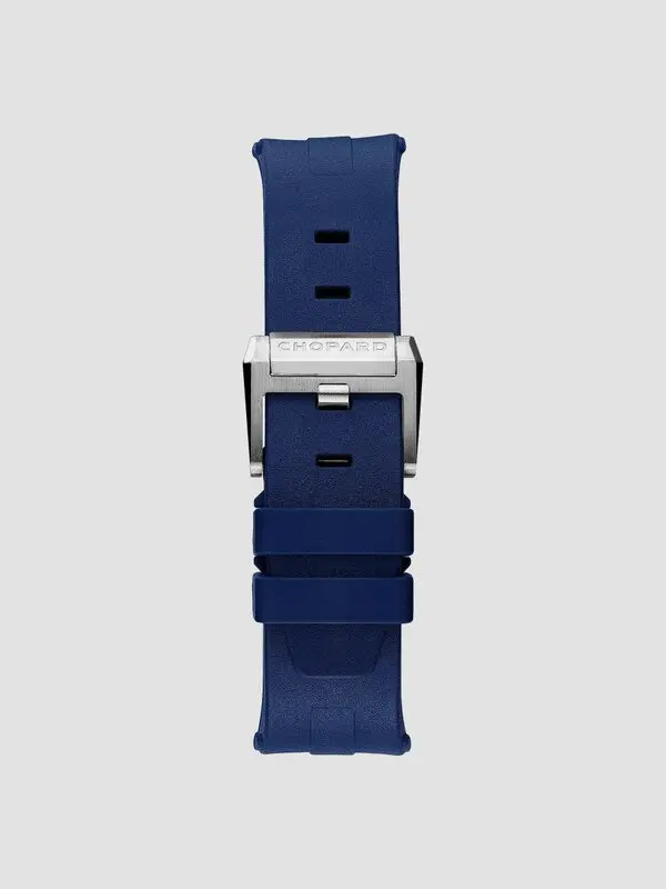 Chopard Alpine Eagle Stainless Steel & Rubber Extra-large Chronograph Leather Strap Watch - Sapphire