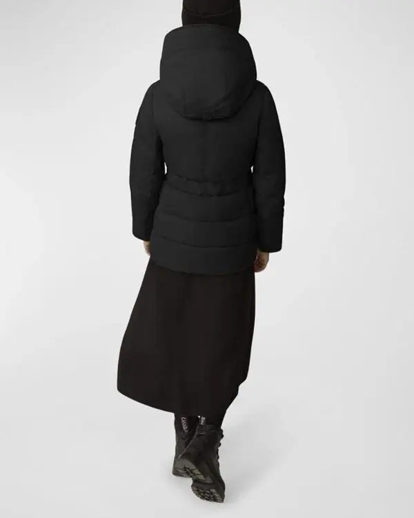 Canada Goose Mckenna Belted Jacket - Black