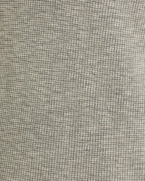 John Varvatos Memphis Waffle Henley - Gray Heather