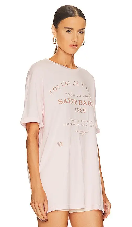THE LAUNDRY ROOM Saint Barth 89 Oversize Tee