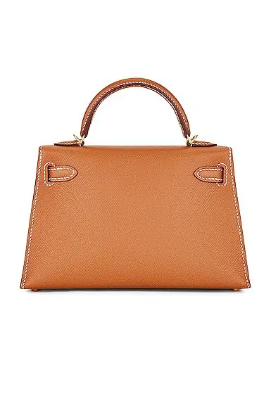 Hermès Mini Gold Epsom Kelly 20 Bag