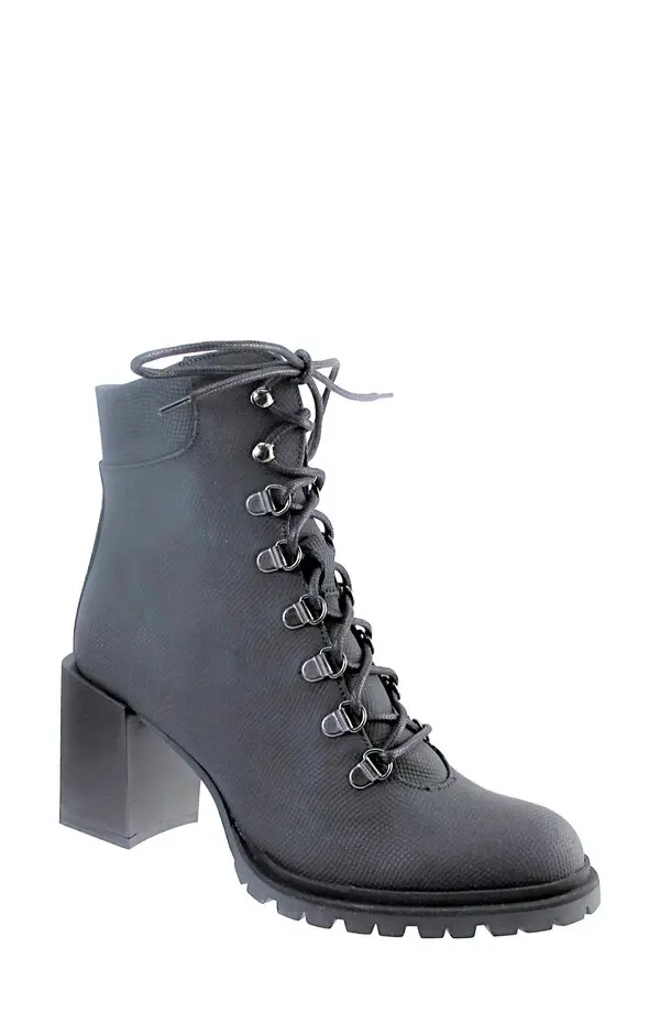 Ron White Erica Viper Embossed Calfskin Ankle Boot