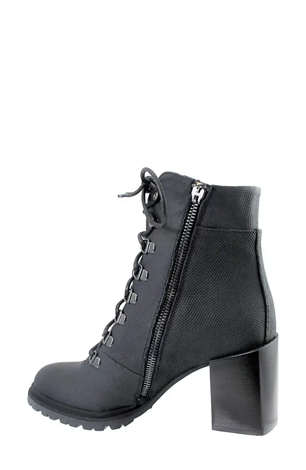 Ron White Erica Viper Embossed Calfskin Ankle Boot