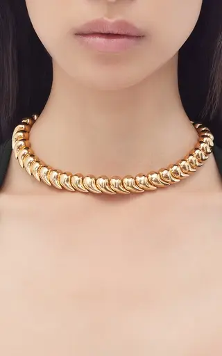 Bottega Veneta 18k -plated Sterling Silver Necklace