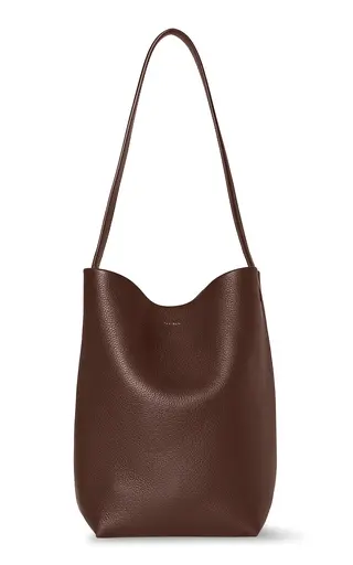 THE ROW Park Medium North/ South Leather Tote Bag