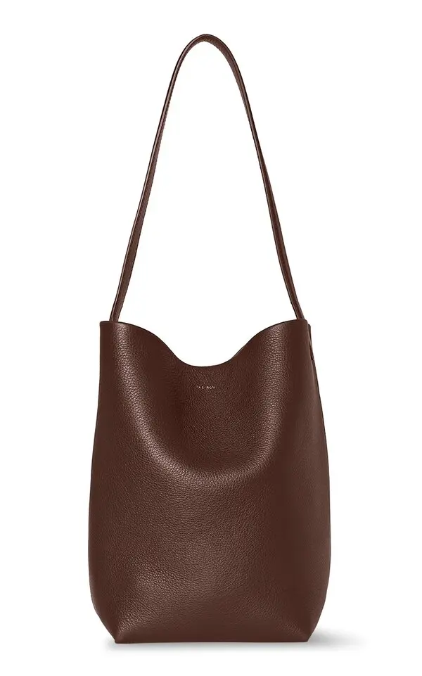 THE ROW Park Medium North/ South Leather Tote Bag