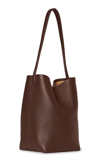 THE ROW Park Medium North/ South Leather Tote Bag