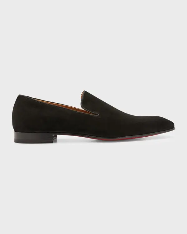 CHRISTIAN LOUBOUTIN Dandelion Suede Loafers