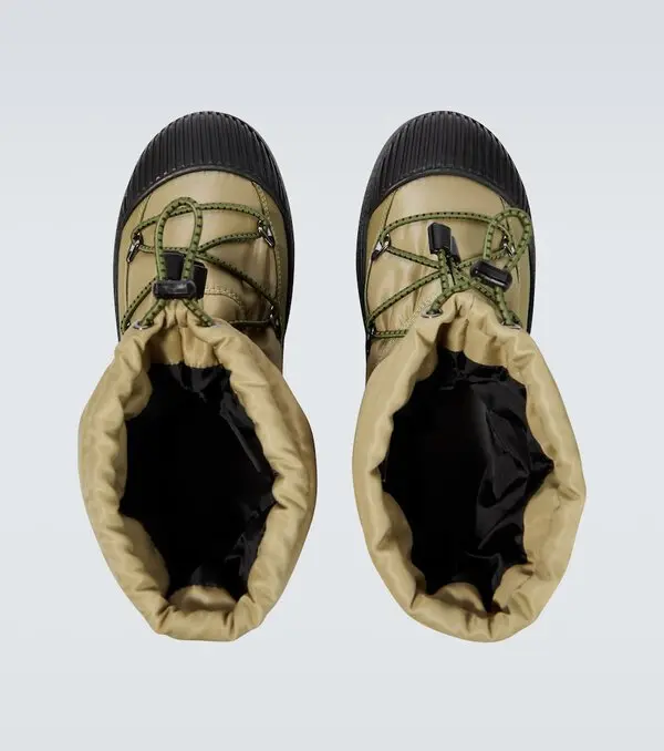Moon Boot Logo Snow Boots - Green