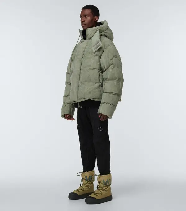 Moon Boot Logo Snow Boots - Green