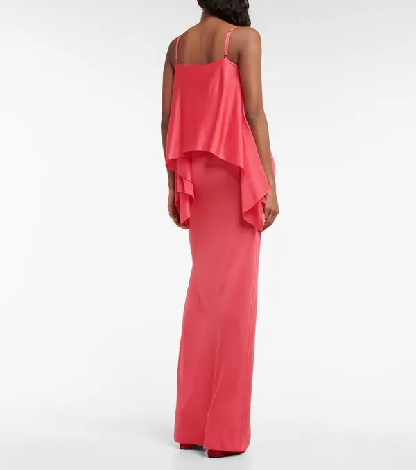TOM FORD Side-slit Gown - Black