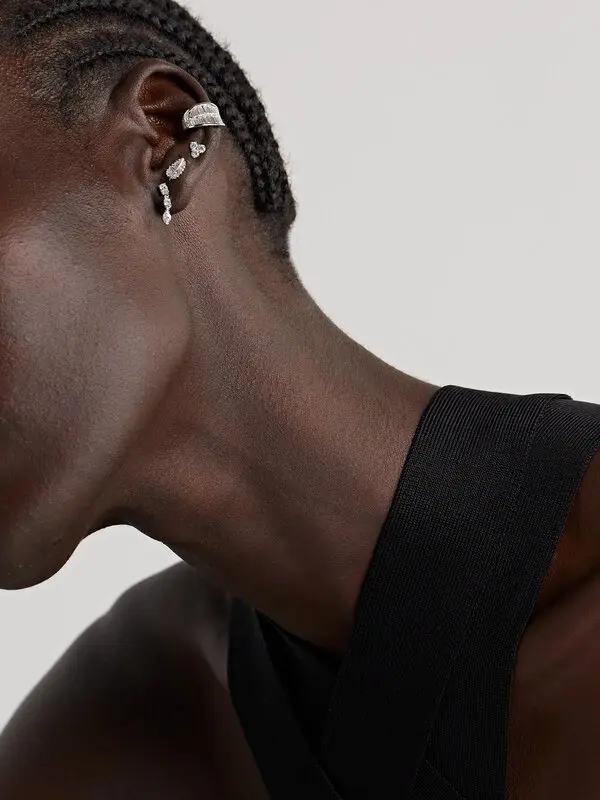 ANITA KO Trillion Diamond Earrings